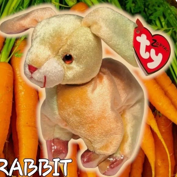 Ty | Toys | New 200 Zodiac Rabbit Ty Beanie Babies 6th Gen Hang Tag 9th ...